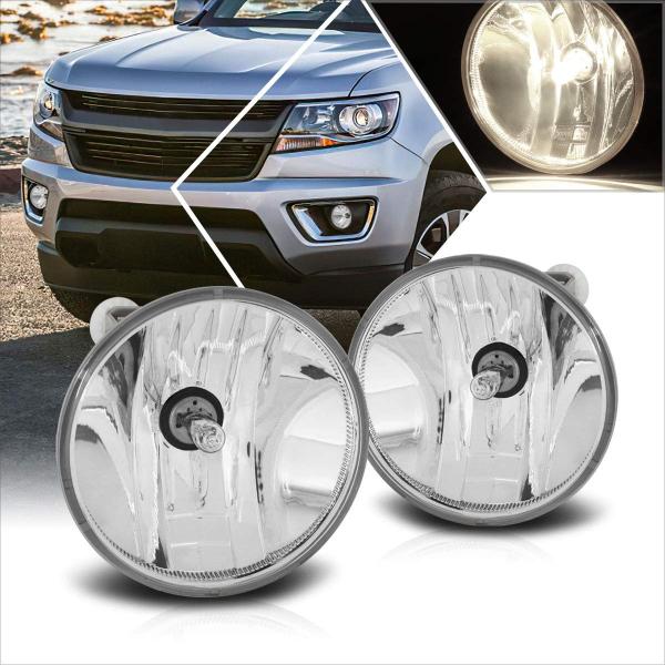 商品名:  PM PERFORMOTOR Front Bumper Fog Lights Lamps Compatible with 07-14 Suburban Yukon/15-19 Silverado Sierra,Clear Len...