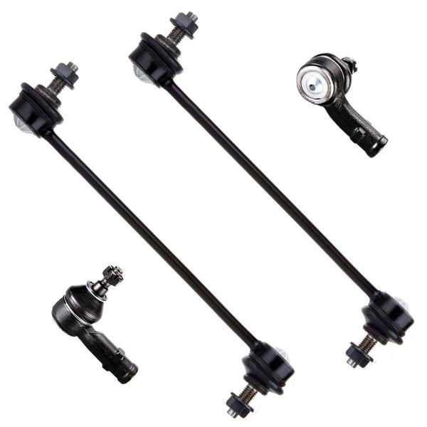 商品名:  SCITOO 4-PC SET Suspension Kit For Ford Focus Front Sway Bar End Link,Outer Tie Rod Endブランド: SCITOO商品サイズ: medium高さ...
