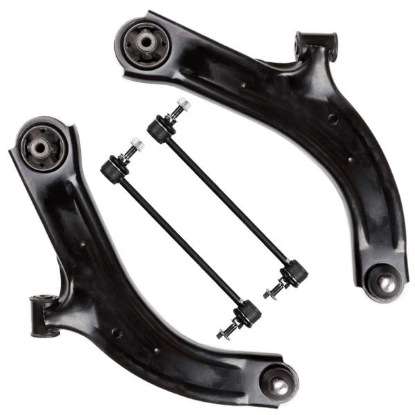 商品名:  SCITOO 4-PC SET Suspension Kit For Nissan Cube Versa Front Sway Bar End Link,Lower Control Arm And Ball Jointブランド:...