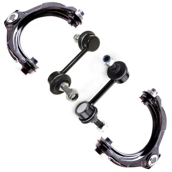 商品名:  SCITOO 4-PC SET Suspension Kit For Acura TSX for Accord Front Sway Bar End Link,Upper Control Arm And Ball Jointブラ...