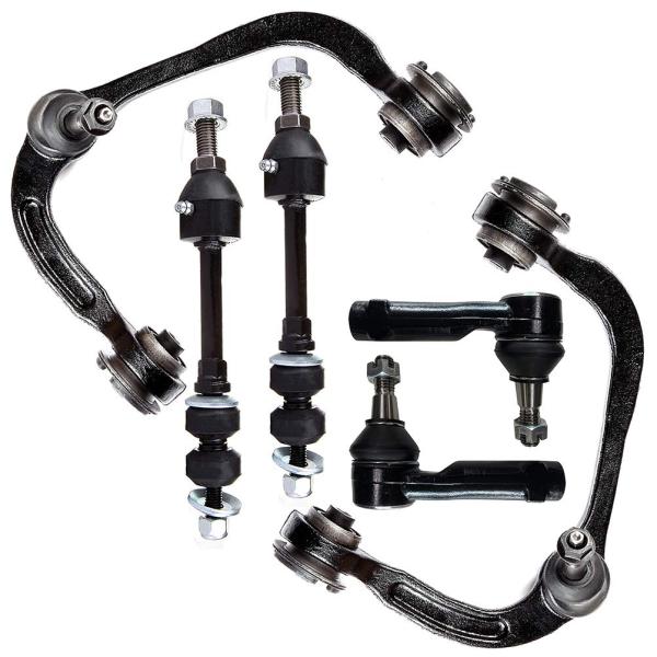 商品名:  SCITOO 6-PC SET Suspension Kit For Ford For F-150 For Lincoln Mark LT Front Upper Control Arm And Ball Joint Front...