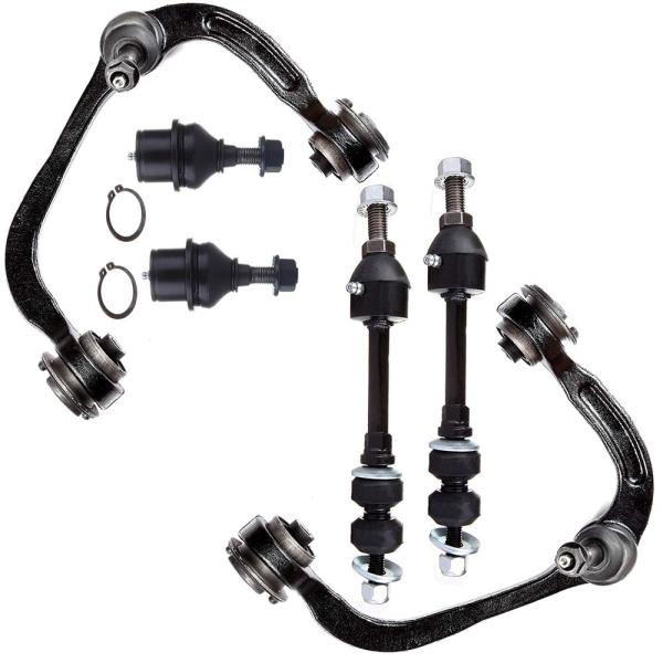 商品名:  SCITOO 6PCS Set Suspension Kit Ball Joints Sway Bar End Link Control Arms for Ford for F-150, for Lincoln Mark LT ...