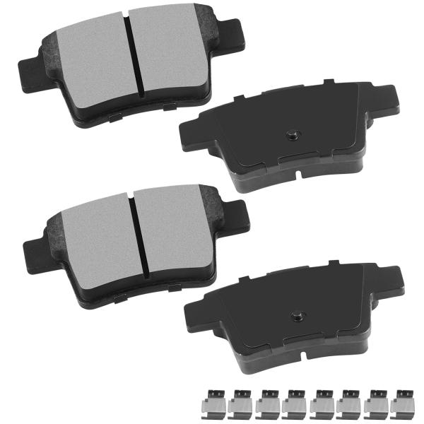 商品名:  cciyu D1071 Ceramic Rear Brake Pad Set Fit For Ford Five Hundred,Freestyle,Taurus,Taurus X,05-08 Jaguar X-Type,05-...