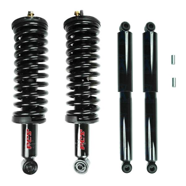 商品名:  Replacement Front Struts Coil Springs &amp; Rear Shocks kit Mechanics Choice for Toyota Tacoma 1995-2002 RWDブランド: ...
