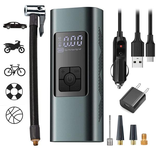 商品名:  Tire Inflator Portable Air Compressor: Cordless Air Pump for Car Bike Motorcycleブランド: Neakhmer高さ: 21.7932cm横幅: 15....