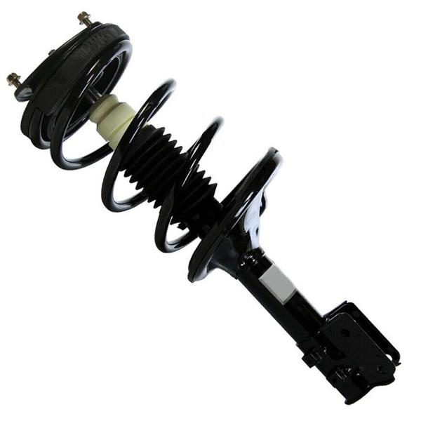 商品名: Shoxtec フロント右 コンプリートストラットアセンブリ 交換用 2007-2008 ヒュンダイ Entourage 2006-2012 キア セドナ 2014 キア セドナ コイルスプリングアセンブリ ショックアブソーバー ...