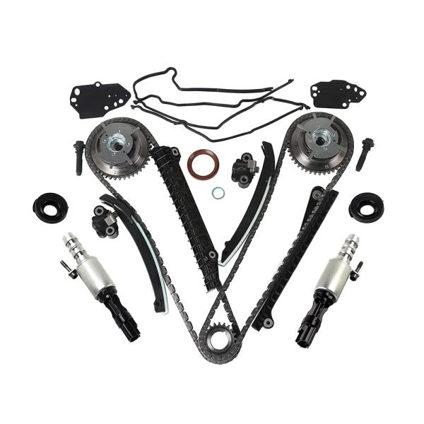 商品名:  WINBEST Timing Chain Kit &amp; VVT Solenoid &amp; Timing Cover Gasket Compatible with Ford, for Lincoln - 04-08 F-...