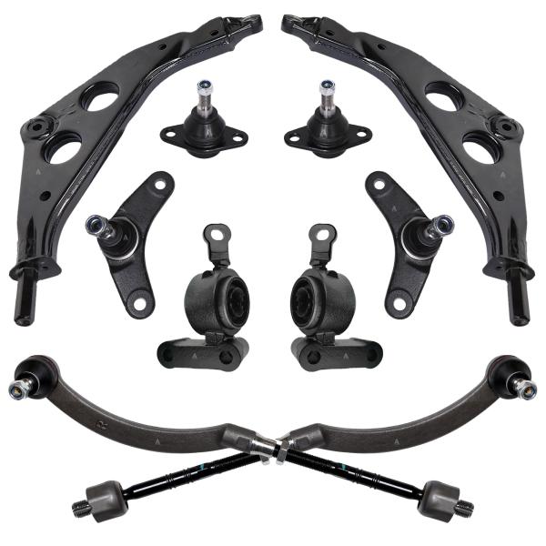 商品名:  AUTOACER - Front Suspension Kit 10 pcs - Front Lower Control Arms, Bushings with brackets, Inner &amp; Outer Ball ...
