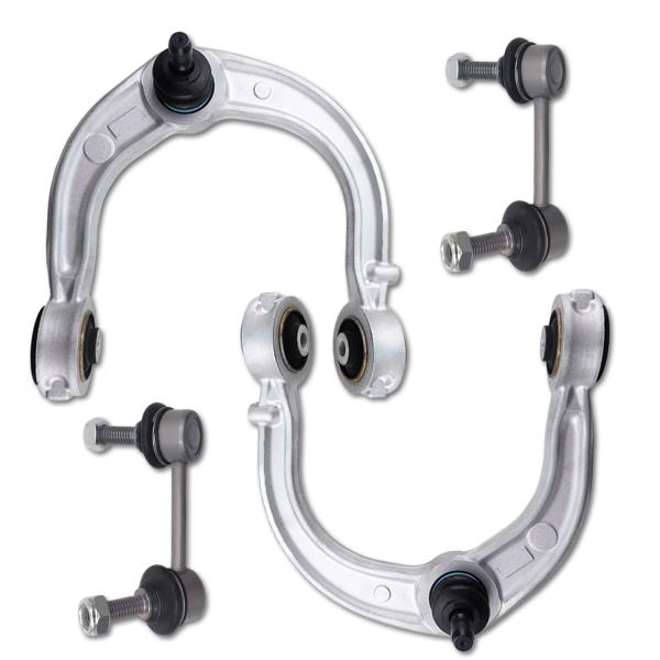 商品名:  Frenzybro 4Pcs Front Upper Control Arms w/Ball Joints Stabilizer Sway Bar Link MS50192 MS50193 K80564 Replacement ...