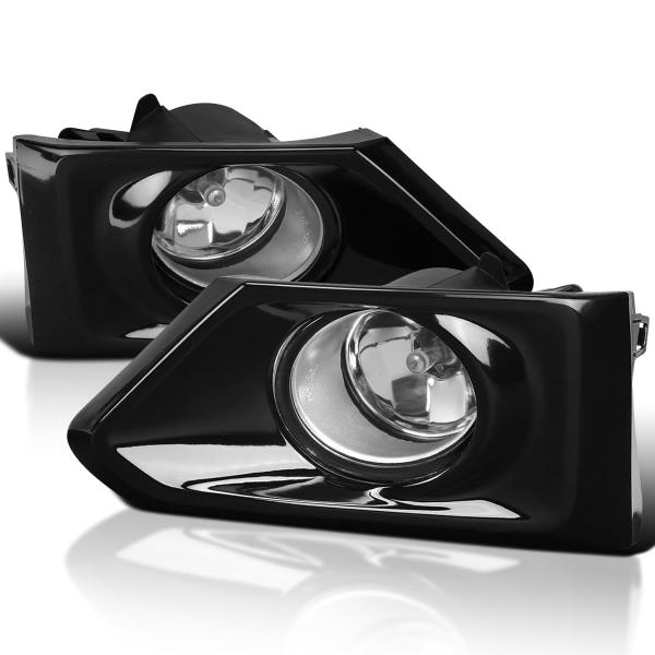 商品名:  Spec-D Tuning Chrome Fog Lights + Bezel Cover + Switch Compatible with 2019-2021 Nissan Altima, Left + Right Pair ...