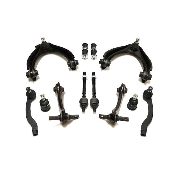 商品名:  PartsW - 12 Pc Front &amp; Rear Upper Control Arms Tie Rod Ends Ball Joints Sway Bar Links Suspension Kit Fits Hon...