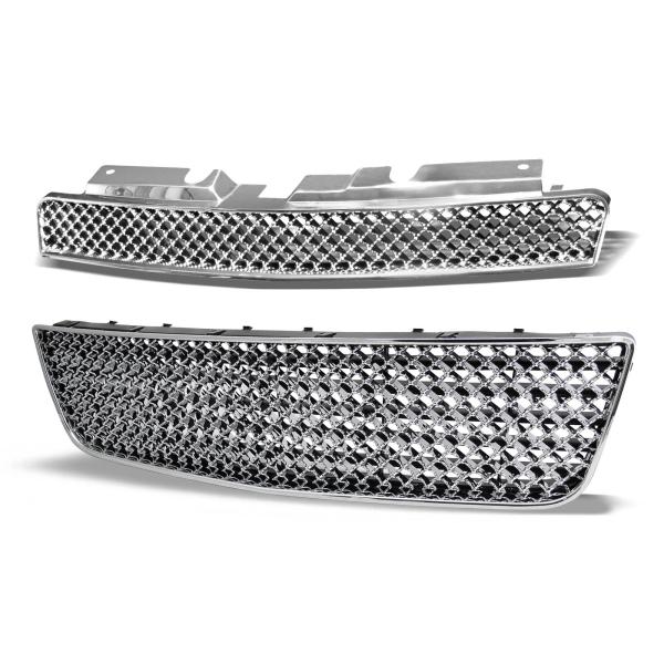 商品名:  Stehlen 642167824848 Compatible With 2006-2013 Chevy Impala / 2014-2016 Limited Mesh Front Upper Hood Grill + Lowe...