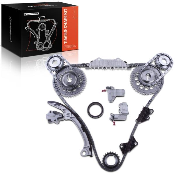 商品名: A-Premium エンジンタイミングチェーンキット テンショナー&amp;ガイドレール&amp;スプロケットなど付き [DOHC、6Cyl 3.0L、VQ30DEに適合] Infiniti I30 1996-2001 &amp;...