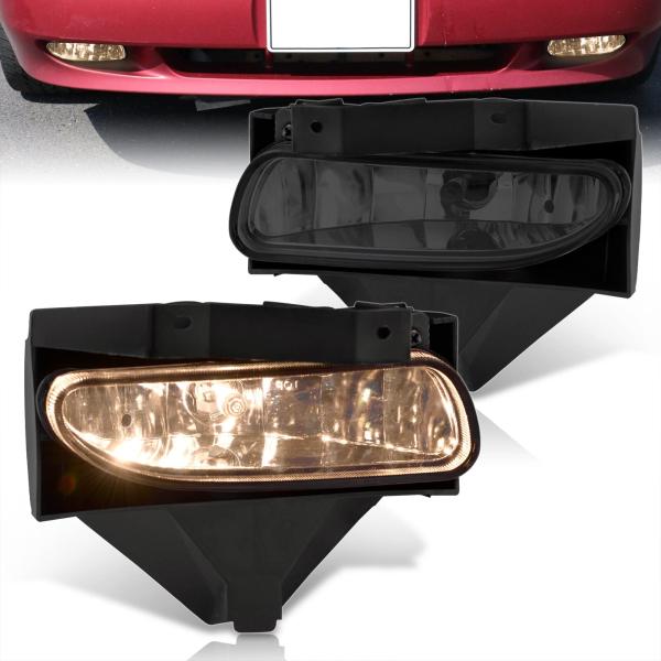 商品名:  AJP Distributors Smoke Lens Front Driving Fog Lights Bumper Lamps Assembly Pair Left &amp; Right Upgrade Bulbs Set...