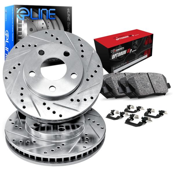 商品名:  R1 Concepts Front Brakes and Rotors Kit |Front Brake Pads| Brake Rotors and Pads| Optimum OEp Brake Pads and Rotor...