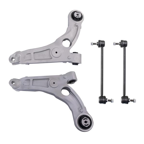 商品名:  TRQ Front Suspension Kit Control Arm Sway Bar Stabilizer Link Compatible with 2014-2018 Jeep Cherokeeブランド: TRQ高さ: ...