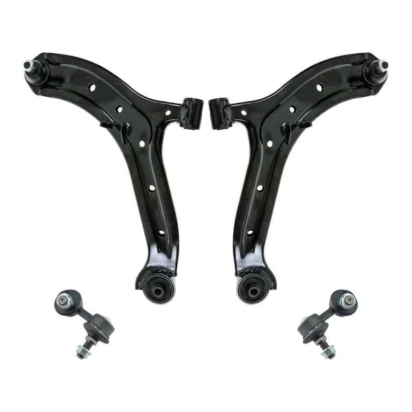 商品名:  TRQ Front Suspension Kit Control Arm with Ball Joint Sway Bar Stabilizer Link Compatible with 2000-2005 Hyundai Ac...