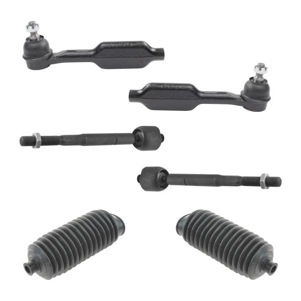 商品名:  Front Steering Kit Steering Rack &amp; Pinion Bellow Tie Rod Compatible with 2005-2009 Honda Odysseyブランド: AM Autop...