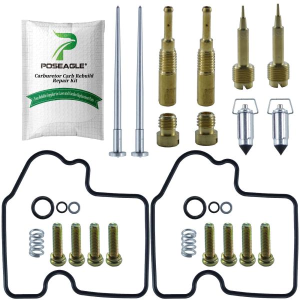 商品名: POSEAGLE キャブレター 炭水化物修理リビルドキット 2個パック Arctic Cat 650 4x4 V2 Automaticおよび4x4 V2 LE Automatic 2004-2006 POSEAGLE 2 PACK...