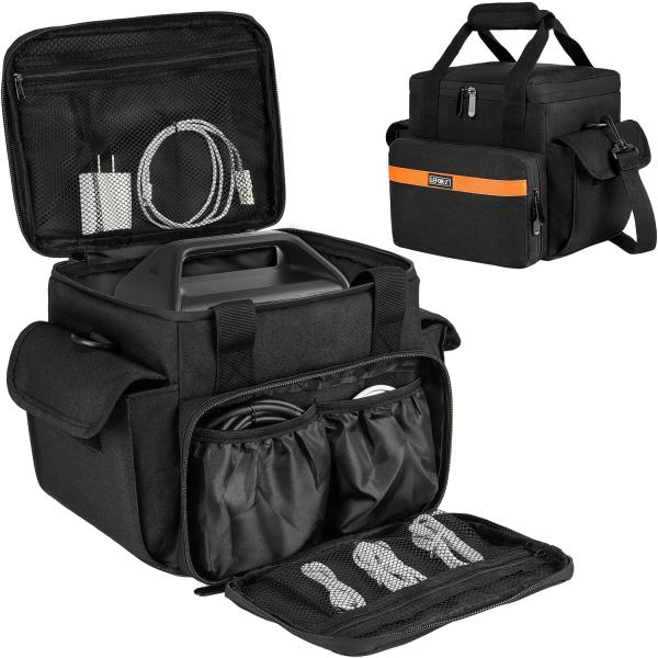 商品名: Carrying Case Compatible with Jackery Explorer 240 v2/240/300/160/GOLABS R300/Anker 521 Portable Power Station,Trav...