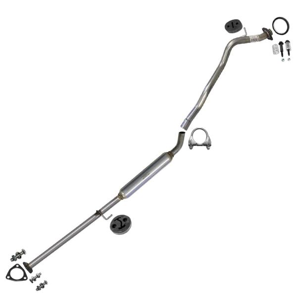 商品名:  Northeastern Exhaust | Stainless Steel Exhaust Resonator Pipe Compatible for Honda CR-V 1997-2001 2.0L | Free Clam...