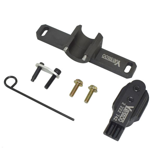 商品名: Yuesstloo 2801 フライホイールホルダー フレックスプレートロックツール &amp; 7676オイルシール修理キット バランスシャフト&amp;オイルポンプアライメントツールセット BMW N20 N26エンジンに対応...