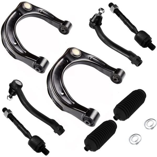 商品名:  SCITOO 8-PC SET Front Suspension Control Arm Kit - Fit For Hyundai Sonata Front Upper Control Arm And Ball Joint A...