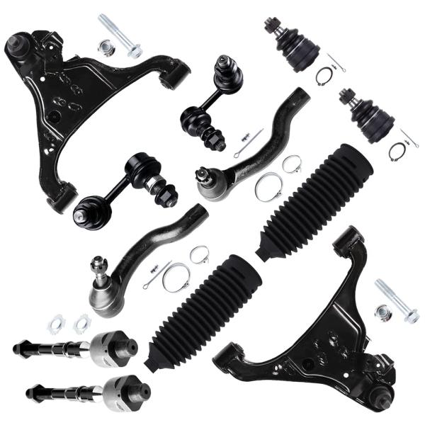 商品名:  12-PC SET Suspension Kit fit 2005-2016 for Nissan Frontier for Nissan Pathfinder 2005-2015 for Nissan Xterra Front...