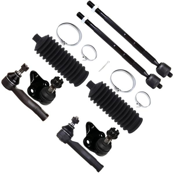 商品名:  SCITOO 8-PC SET Front Suspension Control Arm Kit - Fit For Toyota For RAV4 Front Lower Ball Joint Front Inner Tie ...