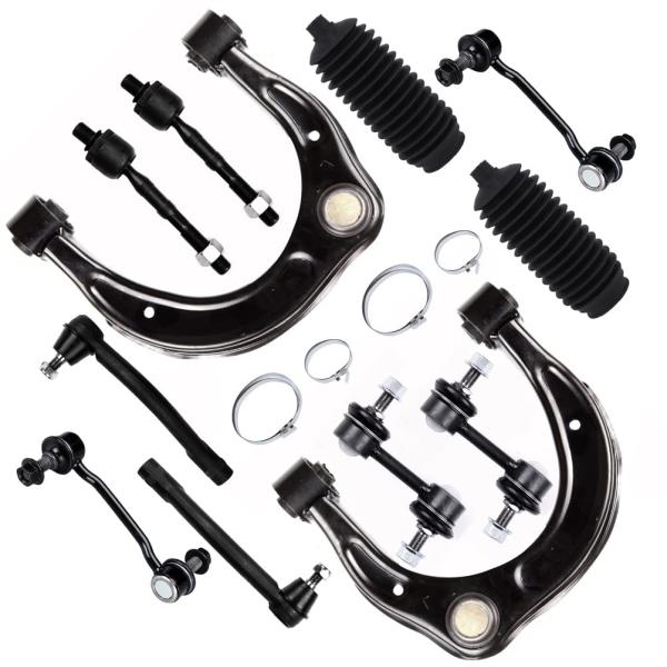 商品名:  SCITOO 12-PC SET Suspension Control Arm Kit Fit For Hyundai Azera For Hyundai Sonata Front Upper Control Arm And B...