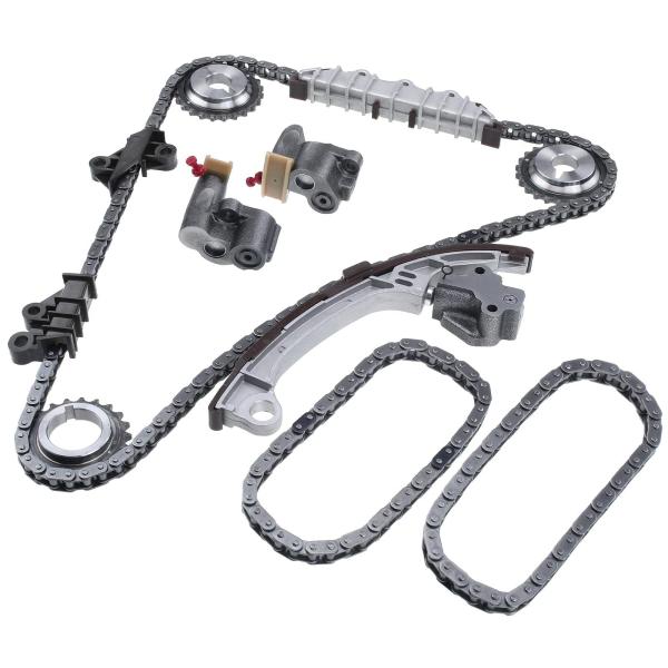 商品名: A-Premium エンジンタイミングチェーンキット テンショナー&amp;スプロケット&amp;ガイド付き [DOHC、6Cyl 3.5Lに適合] 日産パスファインダー2001-2004 &amp; Infiniti QX4 2...