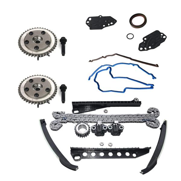 商品名: 可変カムシャフト タイミングチェーンキット Expedition F150 F250 F350 Super Duty Lin-coln Mark LT Navi-gator 5.4L 3V Triton - チェーンフェイザースプ...