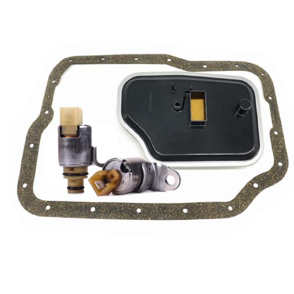 商品名:  4F27E FN4A-EL Transmission Valve body Shift Solenoid Kit with Filter Gasket XS4Z-7A098AB/FN01-21-500 Compatible wi...