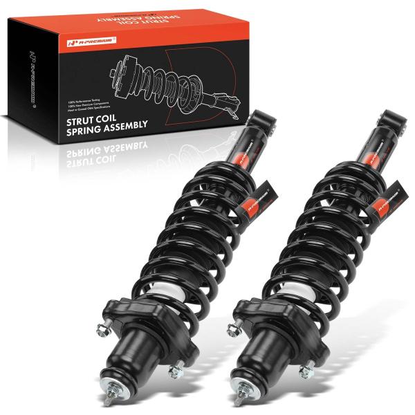 商品名: A-Premium リアペア (2) 完全なストラット&amp;コイルスプリングアセンブリ Jeep Compass 2012-2017 Patriot 2011-2017 交換用 # 172952 A-Premium Rear ...
