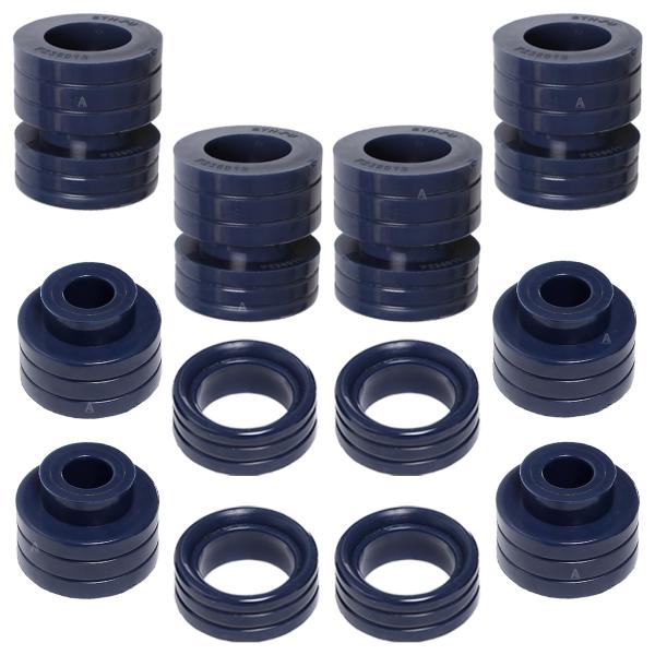 商品名: AUTOACER - フロント&amp;リアボディキャブマウントブッシングキット16個 - Ram 1500 (1994-2001) 2500 (1994-2002) 3500 (1994-2002) エクステンデッドキャブモデル...