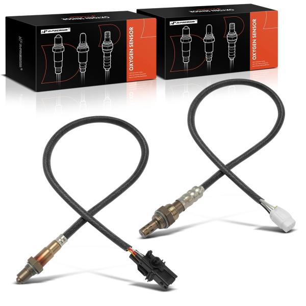 商品名: A-Premium O2 酸素センサー スバル アウトバック Legacy 2000 2001 2002 H4 2.5L 2-PC セット アップストリーム ダウンストリーム 交換用 # 226938U300 226937Y020...