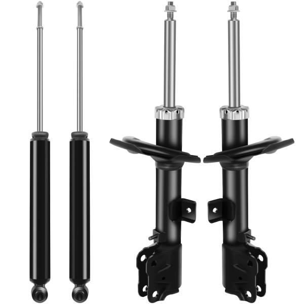 商品名: OCPTY ストラットショック ショックアブソーバー フロントリア用 2007-2011 三菱アウトランダー 339081 339080 349040-4個 Front Rear Shocks Struts, OCPTY Shoc...