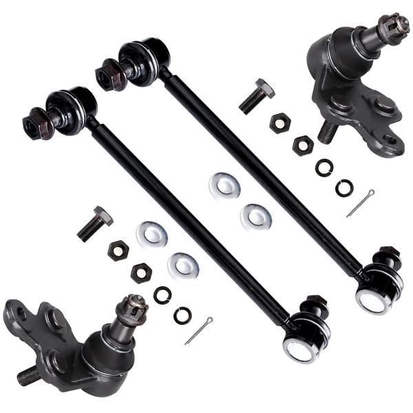 商品名:  SCITOO 4-PC SET Suspension Kit Fit 2004-2010 For Toyota For Sienna Sway Bar End Link, Lower Ball Jointブランド: SCITOO...