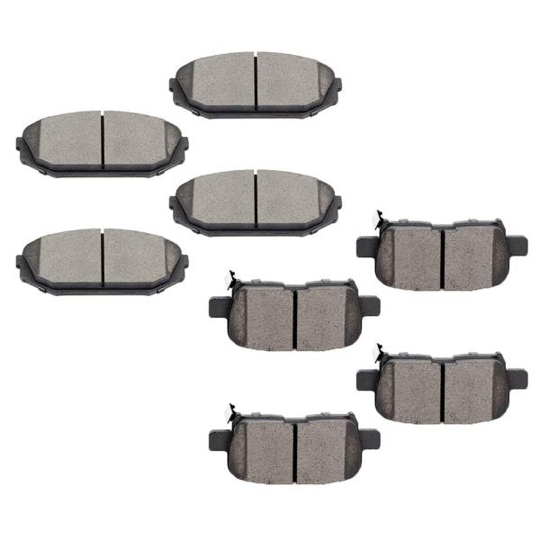 商品名:  AUTOMUTO D793 &amp; D865 Ceramic Brake Pads Kits, Front Rear 8pcs Brake Pads Set fit For 2001-2002 For Acura MDX,2...