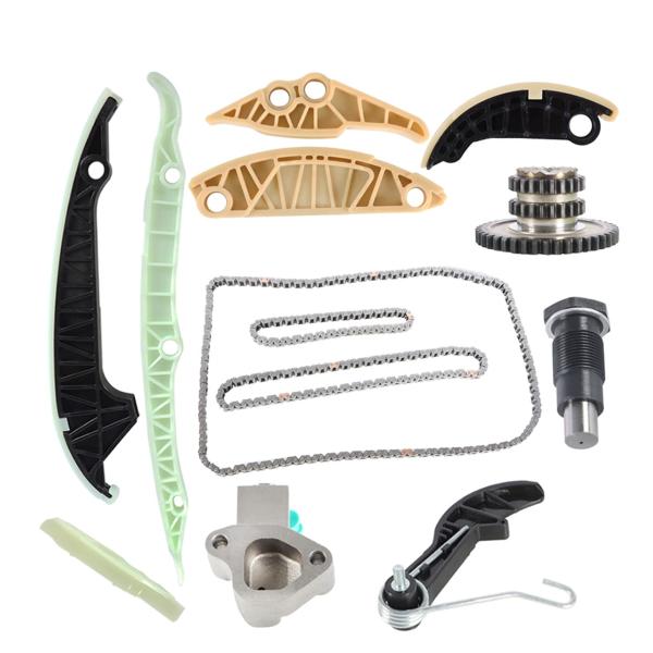 商品名: LABLT タイミングチェーンキット 交換用 13個 VW Jetta Golf MK5 MK6 Passat Audi A4 EA888 1.8T 2.0T Timing Chain Kit 06H115225L EA888 R...
