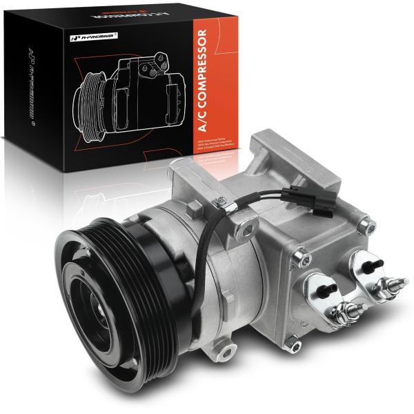 商品名: A-Premium A/C コンプレッサー クラッチ付き Ford Fiesta 2011 2012 2013 1.6L 交換用 AE8319D629AD BE8Z19703A A-Premium Air Conditioner ...