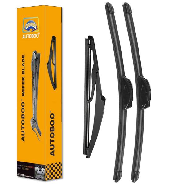 商品名:  AUTOBOO 26"+16" Windshield Wipers with 10" Rear Wiper Blade Replacement for Toyota Rav4 2013 2014 2015 2016 2017 2...