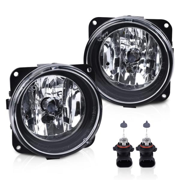 商品名: CNNELL フォグライトアセンブリ 2003 2004 フォード マスタング コブラ、2002 2003 2004 フォード フォーカス(SVTモデルのみ)、2005 2006 フォード エスケープ フロントバンパーランプペア ...