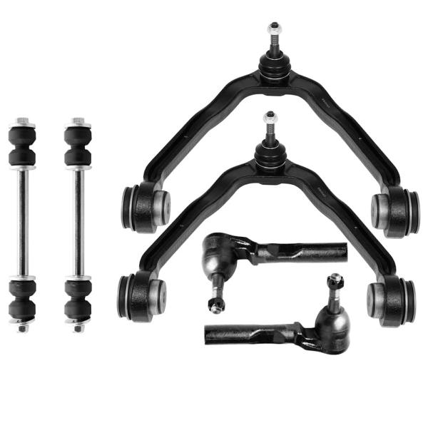 商品名:  OCPTY - New 6-Piece Fit 1999-2007 For Chevrolet Silverado 1500 1999-2007 For GMC Sierra 1500 - Front Upper Control...