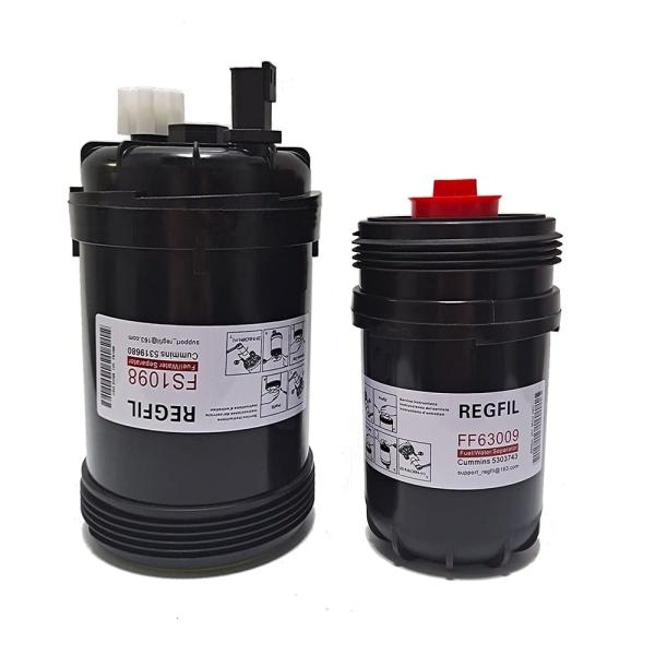 商品名: REGFIL FS1098 燃料フィルター FF63009 フリートガード燃料フィルター/ウォーターセパレーター 交換用 5319680 5308722 5303743 FF63054NN 燃料フィルター Cummins Wirt...