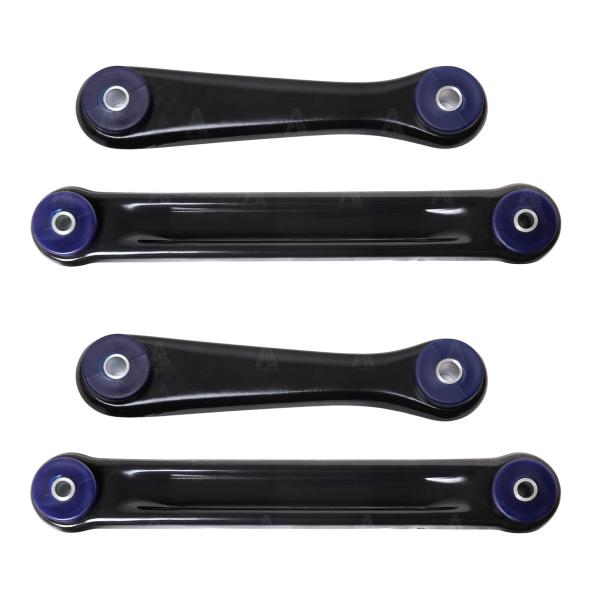 商品名:  AUTOACER - Rear Upper Lower Trailing Control Arm Kit 4 pcs Left &amp; Right with High Grade Polyurethane Bushings ...