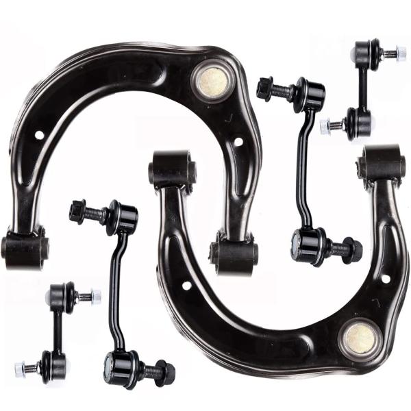 商品名:  SCITOO 6PC Suspension Kit 06-11 for Hyundai Azera 06-10 for Hyundai Sonata 07-09 for Kia Amanti Upper Control Arm ...