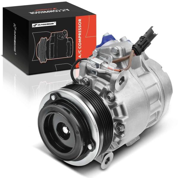 商品名: A-Premium エアコンACコンプレッサー クラッチ付き BMW E70シリーズ X5 2007-2010 3.0L 自然吸気 A-Premium Air Conditioner AC Compressor with Clut...