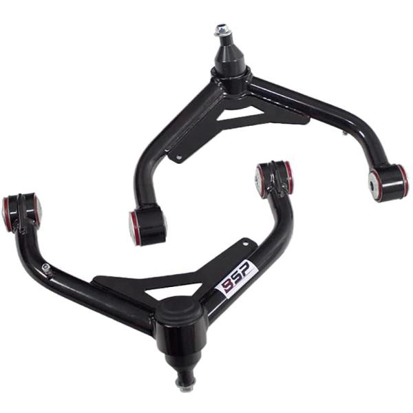 商品名: BST BSSP 2個 フロントアッパーコントロールアーム 2-4インチリフトキット PUブッシング 2001-2010 シボレー シルバラード GMC シエラ 2500HD 3500HD 左 左 左 右 RHドライブサイド用 B...