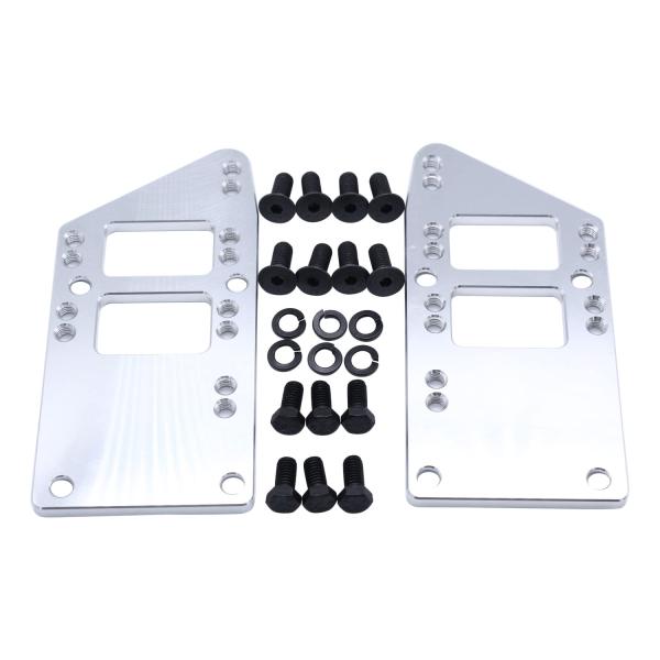 商品名: LSエンジンマウントアダプタープレート16点セット 4ポジション LS変換スワップキット 16 PCS/Set LS Engine Mounts Adapter Plates 4 Position LS Conversion Sw...